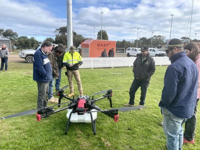 Drones in agriculture demonstration day at Parndana Oval | The Islander