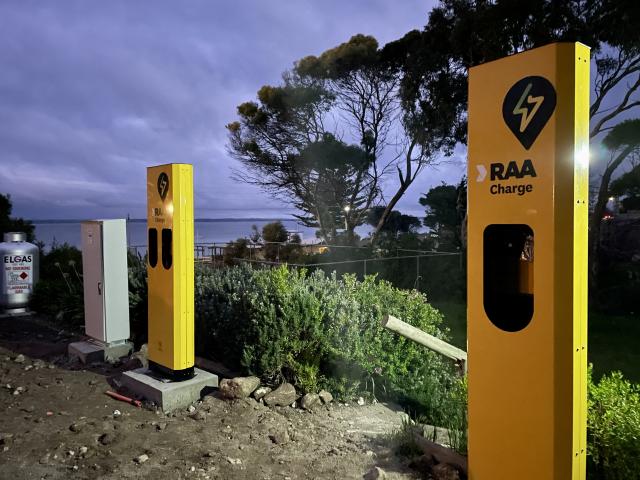 RAA installs its first EV charging stations: Electrifying KI | The Islander