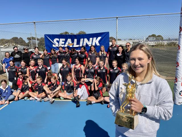 Netball star Georgie Horjus brings home the Adelaide Thunderbirds ...