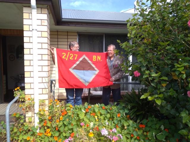 Battalion flag spending time on Kangaroo Island | The Islander