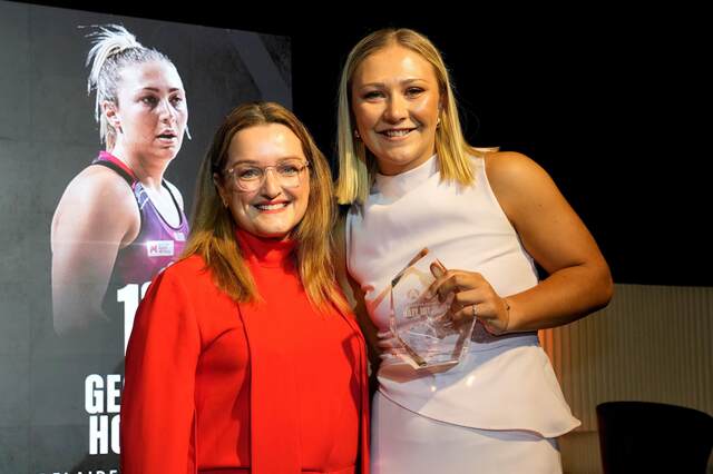 Georgie Horjus wins Player of the Year in Suncorp Super Netball | The ...